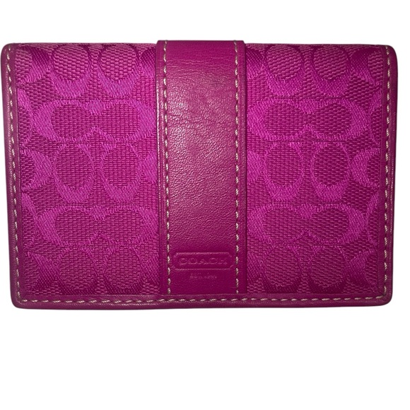 Coach | Accessories | Coach Signature Mini Wallet | Poshmark